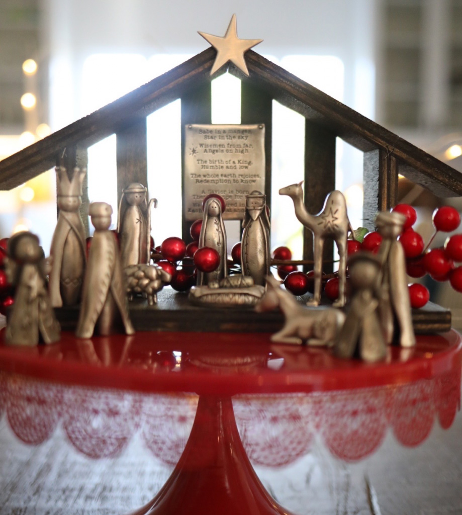 How to display your Christmas nativity scene - Lisa Leonard Designs Blog