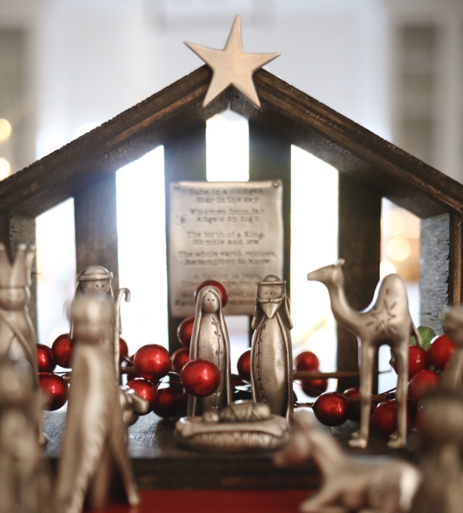 How to display your Christmas nativity scene - Lisa Leonard Designs Blog