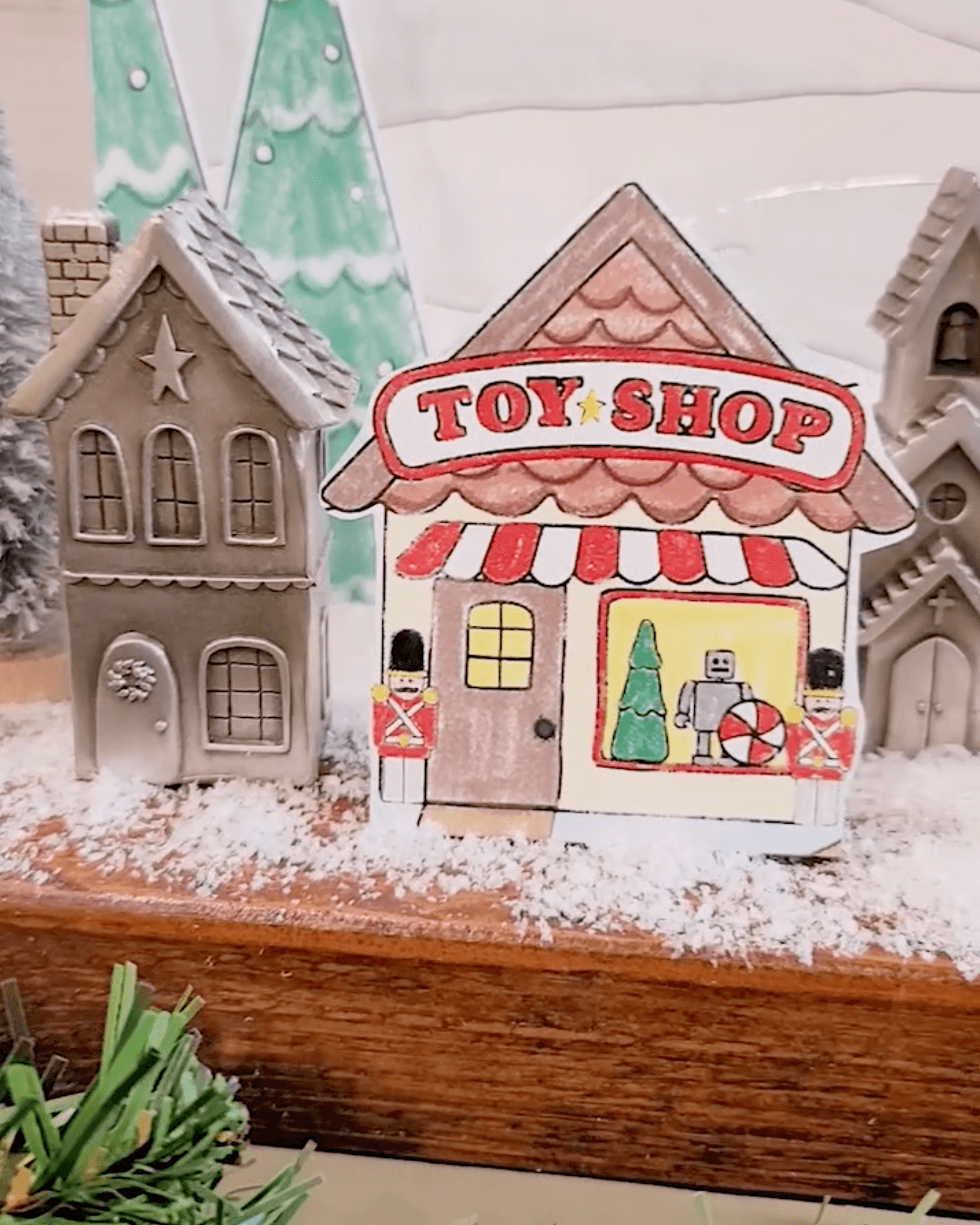 How to Display Your Winter Wonderland Village - Lisa Leonard Designs Blog
